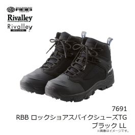 リバレイ 7691 RBB ロックショアスパイクシューズTG ブラック LLの釣具販売、通販ならFTO フィッシングタックルオンライン