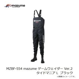 オレンジブルー MZBF-554 mazume ゲームウェイダー Ver.2 タイドマニア L ブラックの釣具販売、通販ならFTO フィッシングタックルオンライン