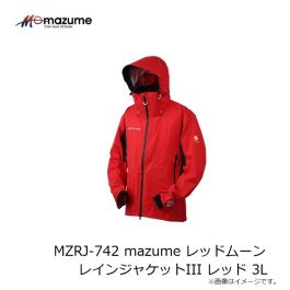 オレンジブルー MZRJ-742 mazume レッドムーンレインジャケットIII レッド 3Lの釣具販売、通販ならFTO フィッシングタックルオンライン